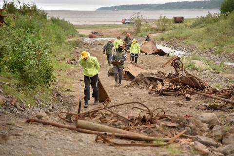 Clean Arctic volunteers begin mission on Novaya Zemlya | OANA NEWS